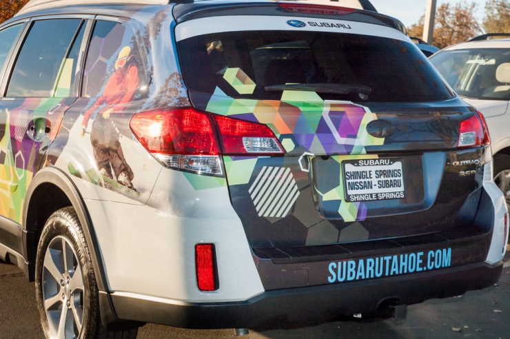 Sierra-at-Tahoe Subaru Outback Vinyl Wrap - Car Protection Pro